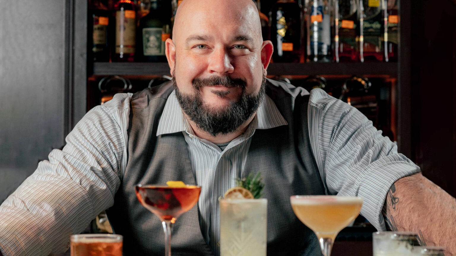 Stefan Huebner lied his way into bartending. Now, he’s a cocktail ...