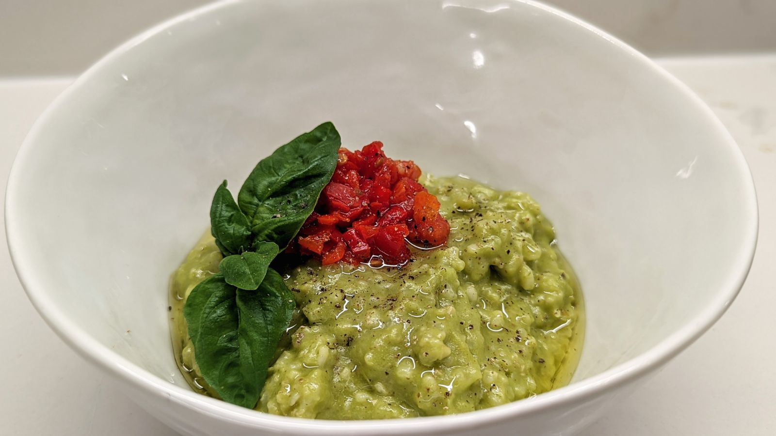 Unpretentious Cooking: Rice grits with ramp top pesto – Unpretentious ...