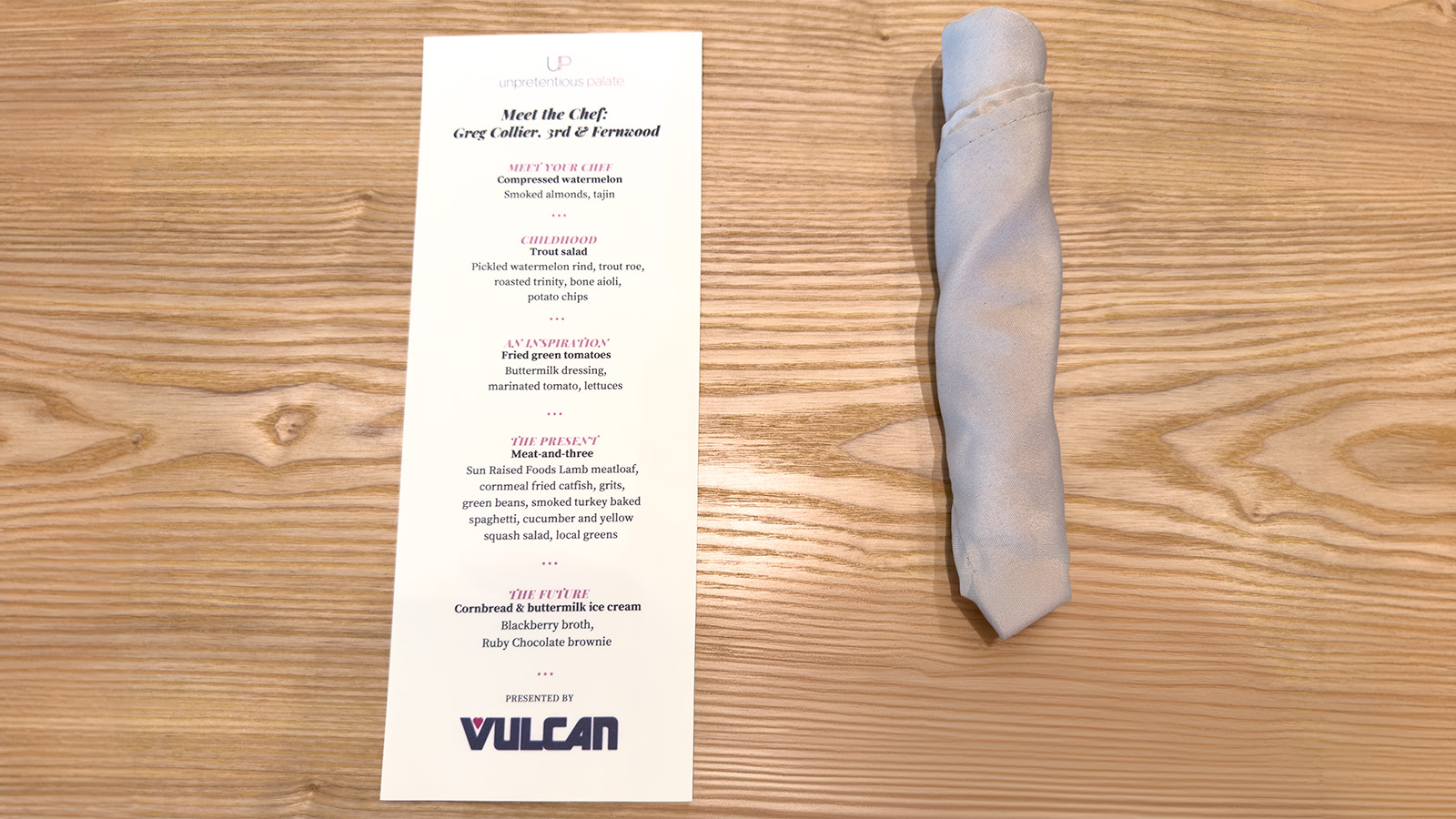 Photo recap: Meet the Chef with Greg Collier – Unpretentious Palate